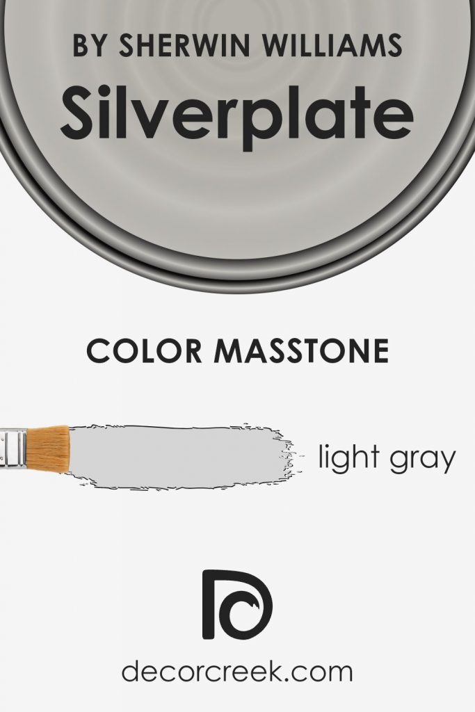 Silverplate SW 7649 Paint Color by Sherwin Williams - DecorCreek