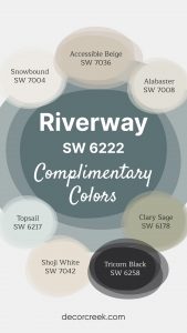 Riverway SW 6222 Paint Color by Sherwin Williams - DecorCreek