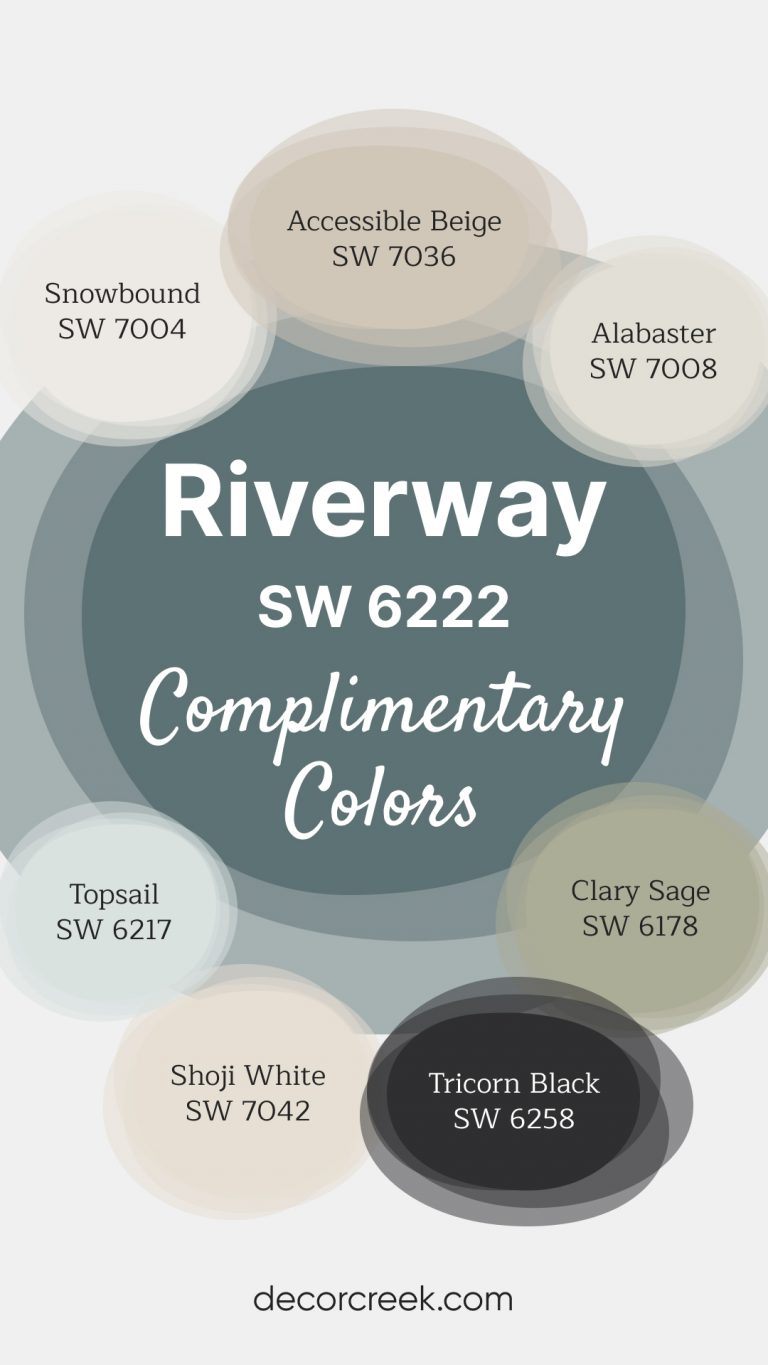 Riverway SW 6222 Paint Color by Sherwin Williams - DecorCreek