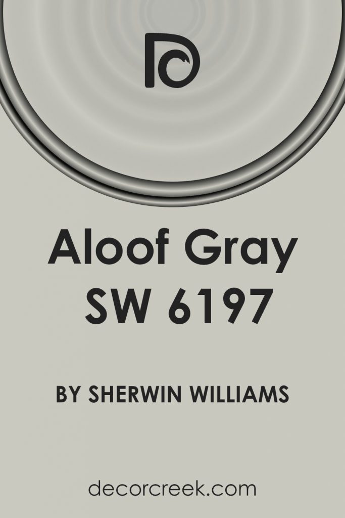 Aloof Gray SW 6197 Paint Color by Sherwin Williams - DecorCreek