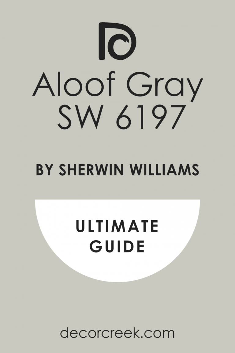 Aloof Gray SW 6197 Paint Color by Sherwin Williams - DecorCreek
