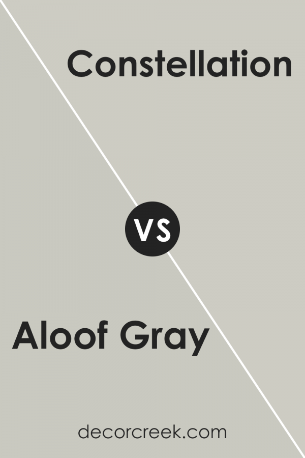 Aloof Gray SW 6197 Paint Color by Sherwin Williams - DecorCreek