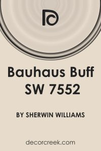 Bauhaus Buff SW 7552 Paint Color by Sherwin Williams - DecorCreek