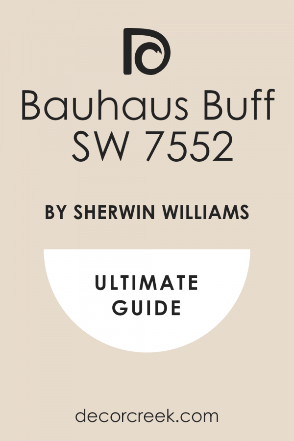 Bauhaus Buff SW 7552 Paint Color by Sherwin Williams - DecorCreek