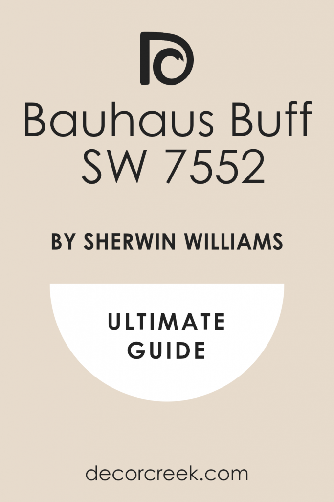 Bauhaus Buff SW 7552 Paint Color by Sherwin Williams - DecorCreek