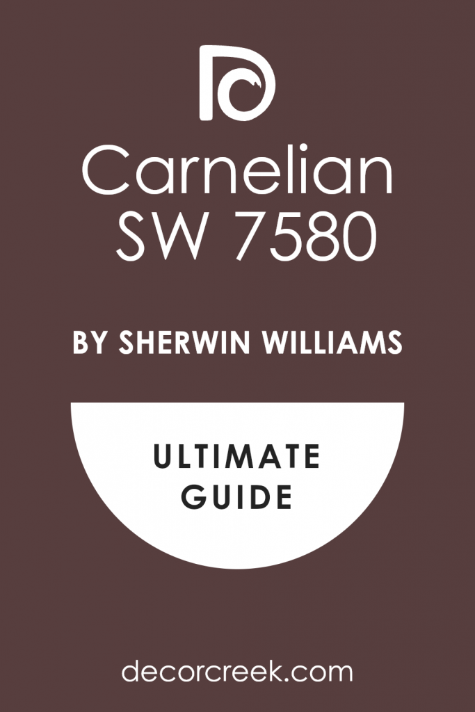 Carnelian SW 7580 Paint Color by Sherwin Williams - DecorCreek