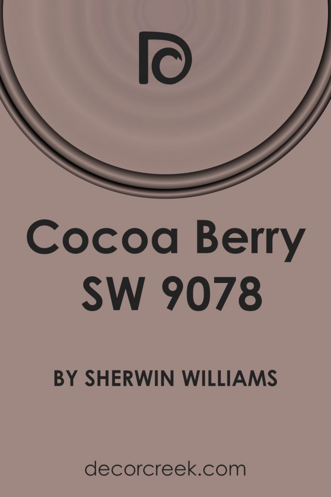 Cocoa Berry SW 9078 Paint Color by Sherwin Williams - DecorCreek