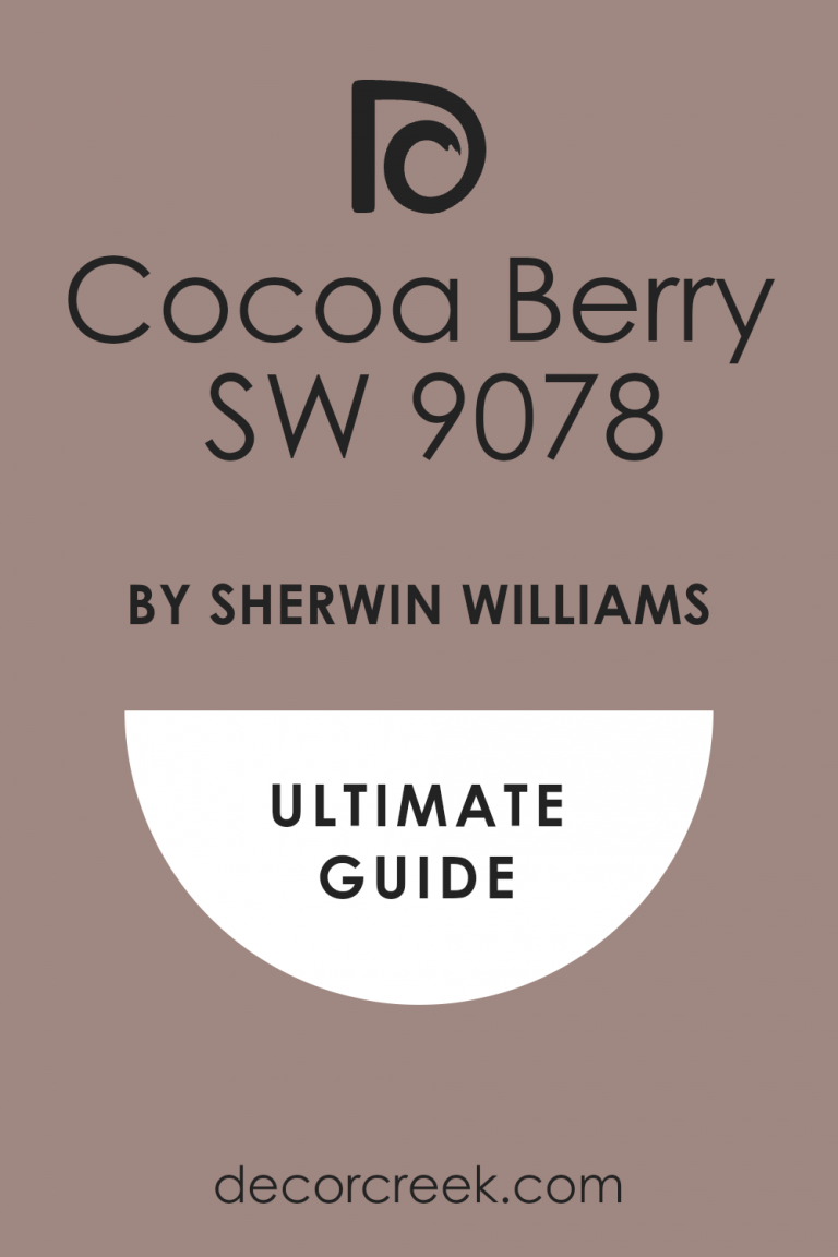 Cocoa Berry SW 9078 Paint Color by Sherwin Williams - DecorCreek