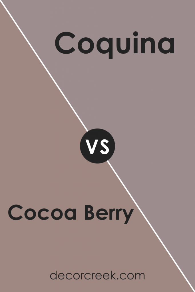Cocoa Berry SW 9078 Paint Color by Sherwin Williams - DecorCreek
