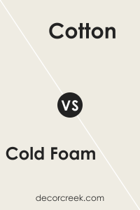 Cold Foam SW 9504 Paint Color by Sherwin Williams - DecorCreek