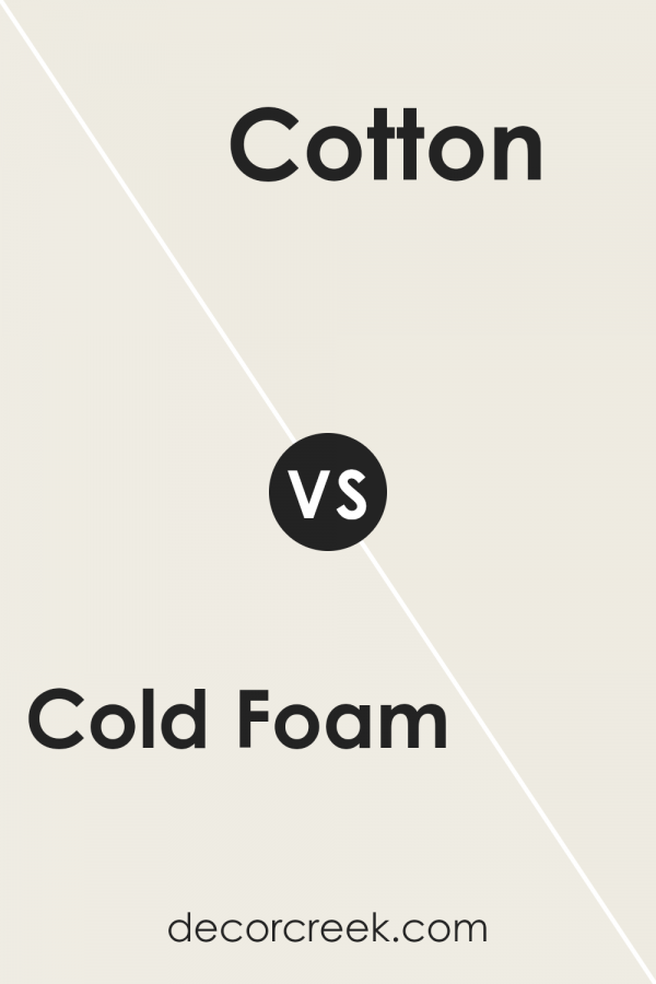Cold Foam SW 9504 Paint Color by Sherwin Williams - DecorCreek