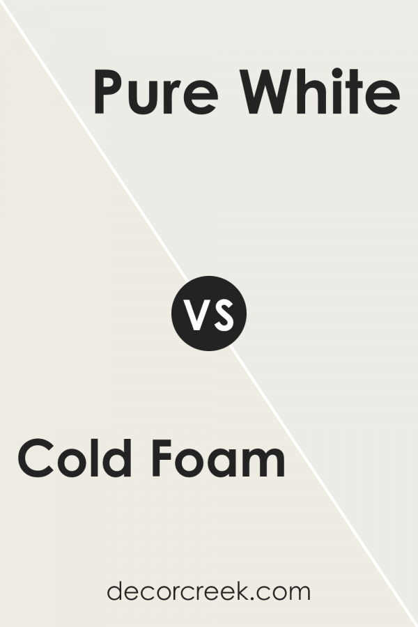 Cold Foam SW 9504 Paint Color by Sherwin Williams - DecorCreek