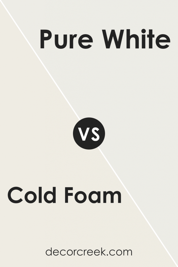 Cold Foam SW 9504 Paint Color by Sherwin Williams - DecorCreek