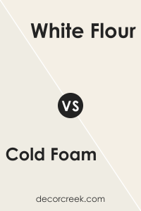 Cold Foam SW 9504 Paint Color by Sherwin Williams - DecorCreek