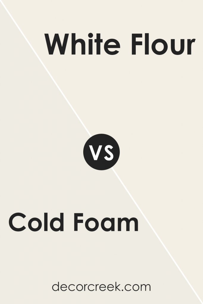 Cold Foam SW 9504 Paint Color by Sherwin Williams - DecorCreek