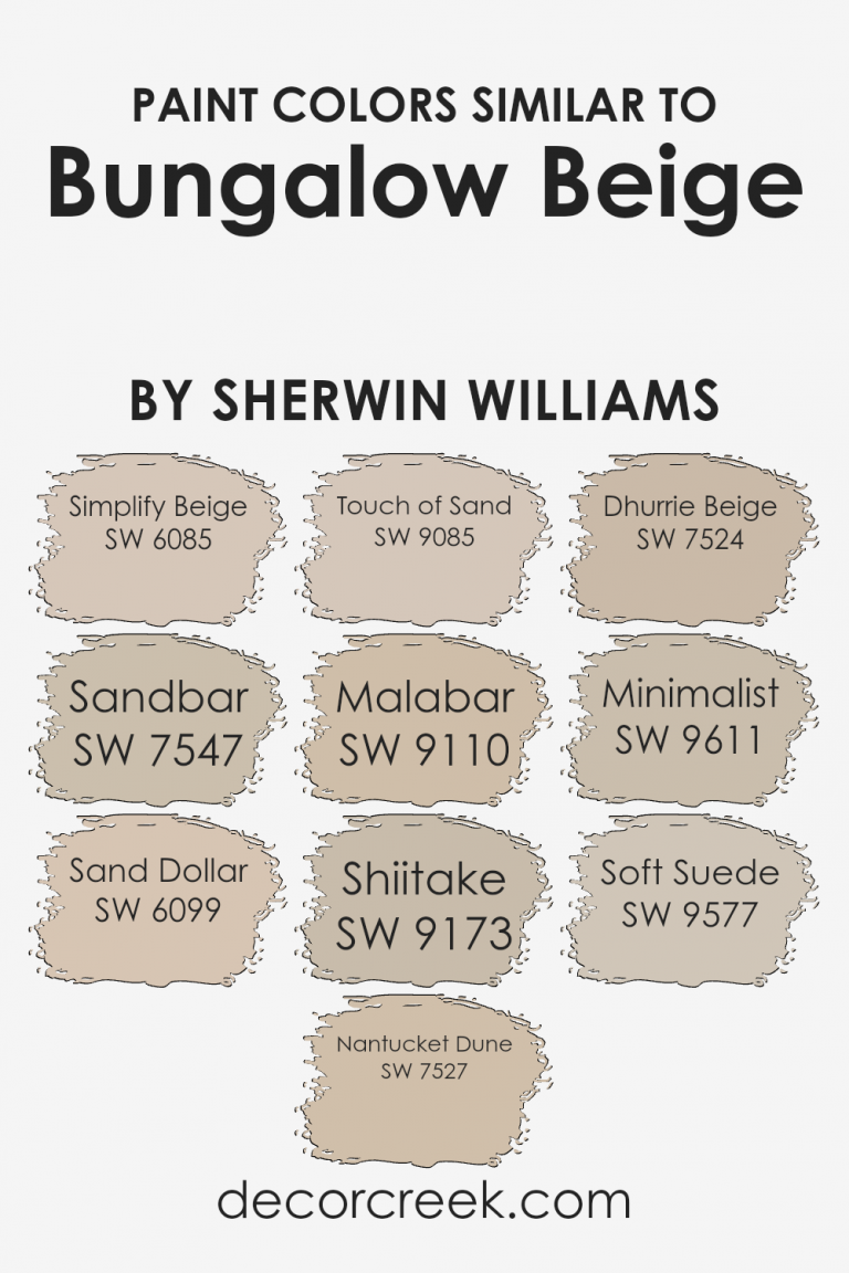Bungalow Beige SW 7511 Paint Color by Sherwin Williams - DecorCreek