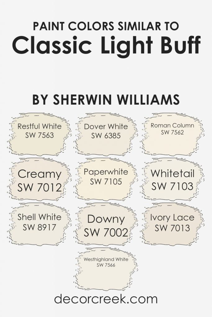 Classic Light Buff SW 0050 Paint Color by Sherwin Williams - DecorCreek