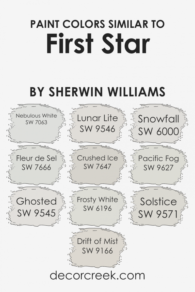 First Star SW 7646 Paint Color by Sherwin Williams - DecorCreek