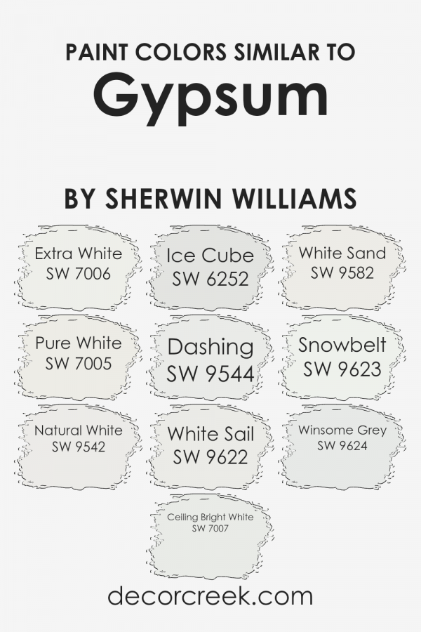 Gypsum SW 9543 Paint Color by Sherwin Williams - DecorCreek