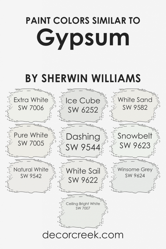 Gypsum SW 9543 Paint Color by Sherwin Williams - DecorCreek