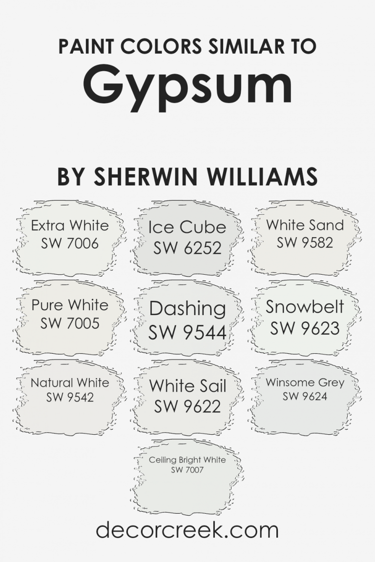 Gypsum SW 9543 Paint Color by Sherwin Williams - DecorCreek