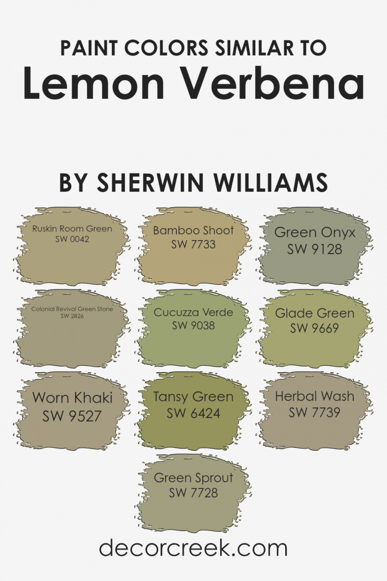 Lemon Verbena SW 7726 Paint Color by Sherwin Williams - DecorCreek