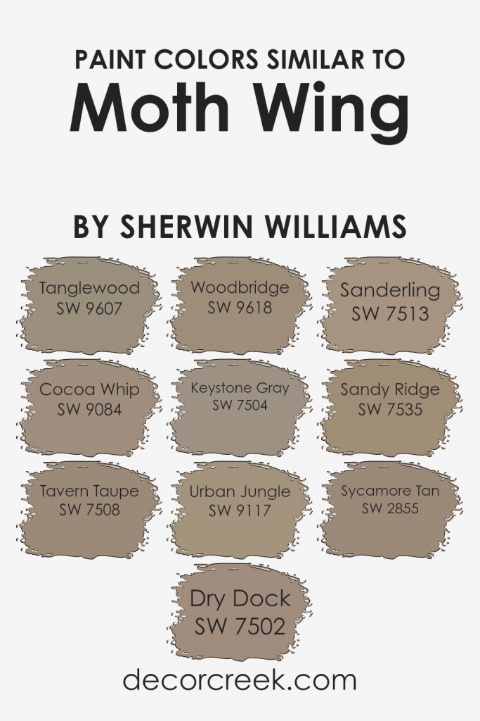 Moth Wing SW 9174 Paint Color by Sherwin Williams - DecorCreek