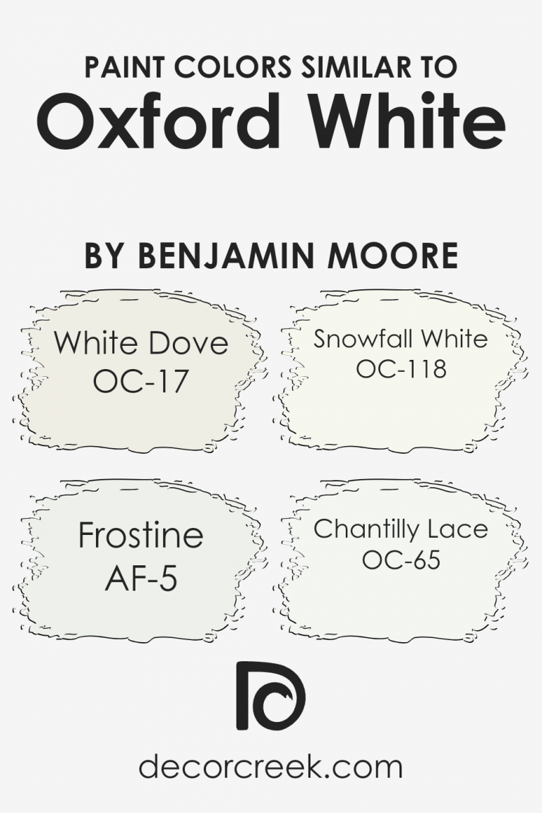Oxford White 869 Paint Color by Benjamin Moore - DecorCreek