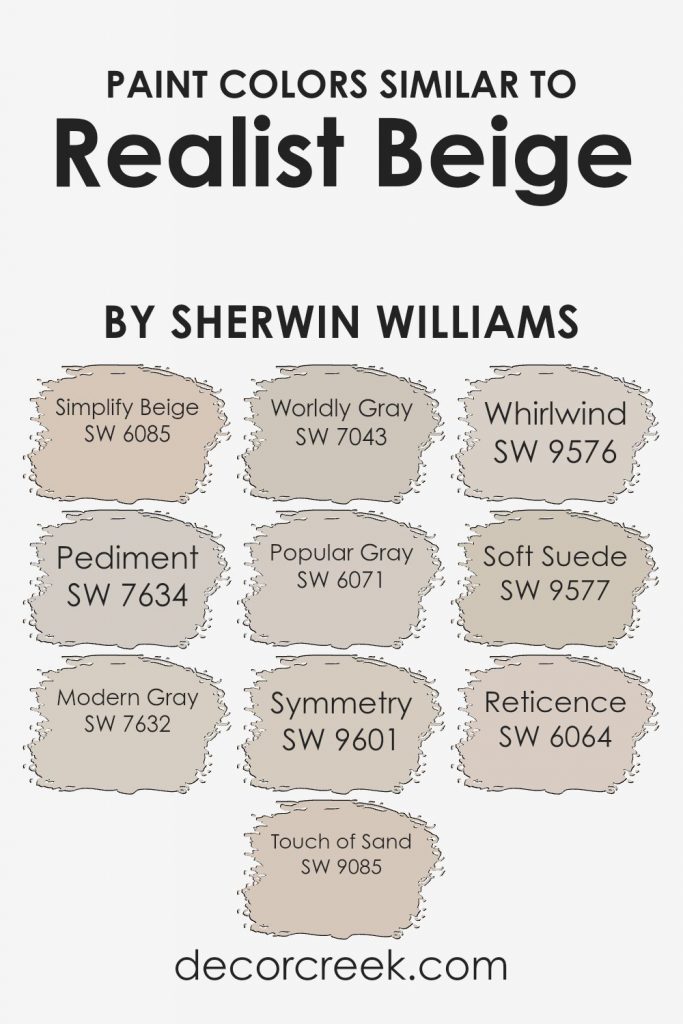 Realist Beige SW 6078 Paint Color by Sherwin Williams - DecorCreek