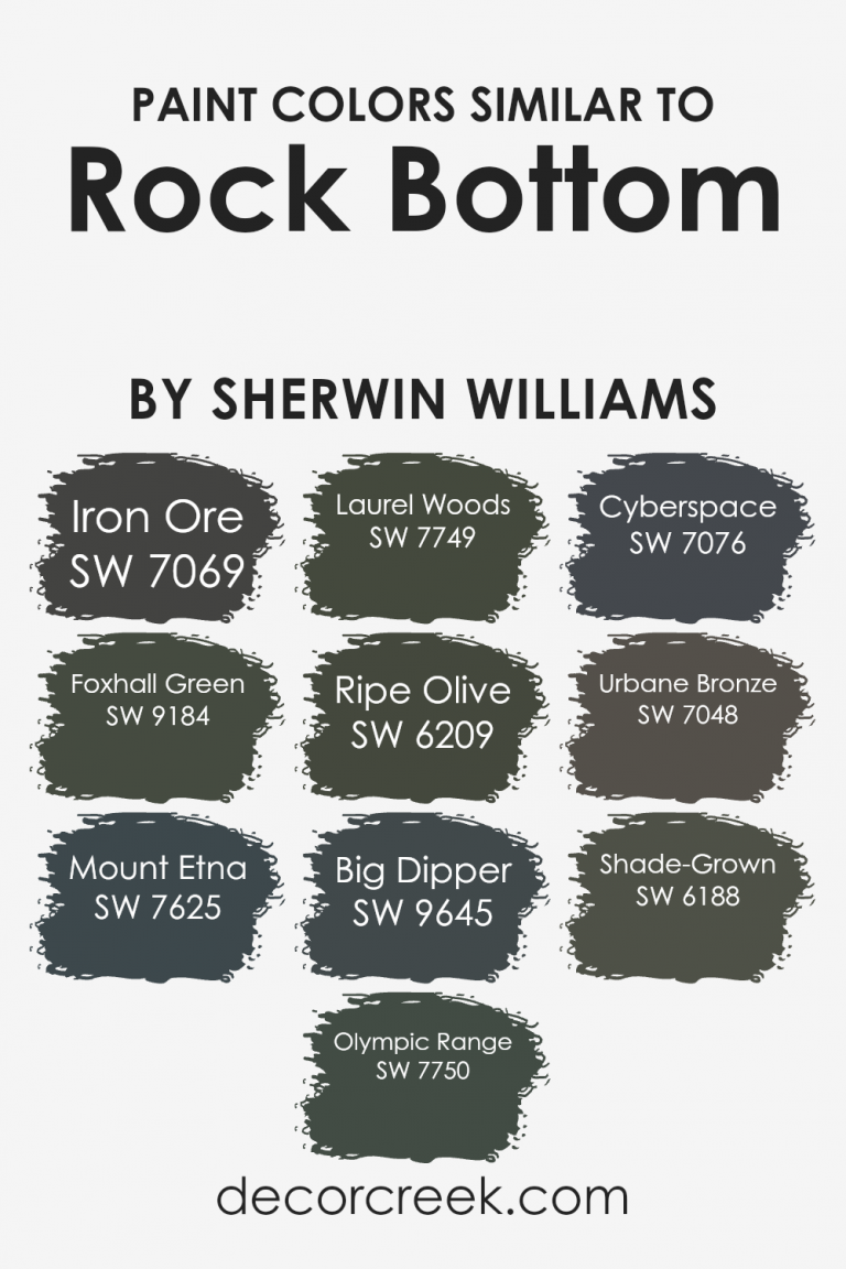 Rock Bottom SW 7062 Paint Color by Sherwin Williams - DecorCreek