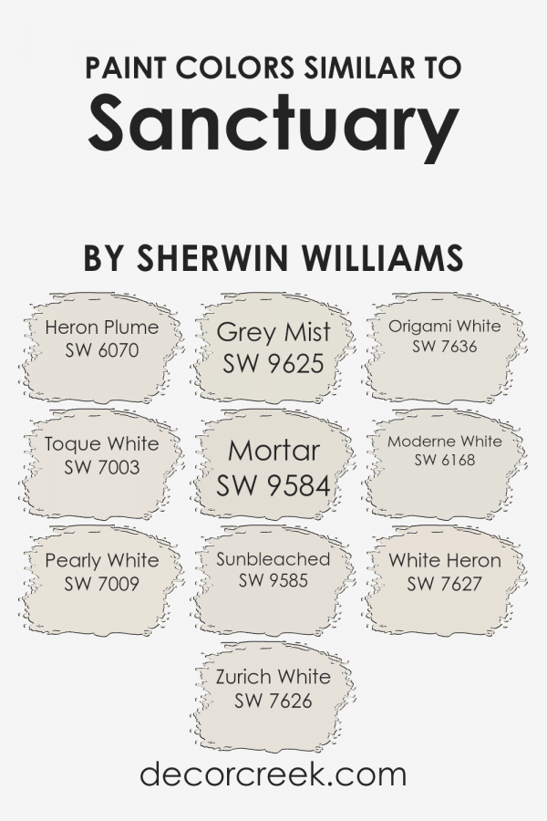 Sanctuary SW 9583 Paint Color by Sherwin Williams - DecorCreek