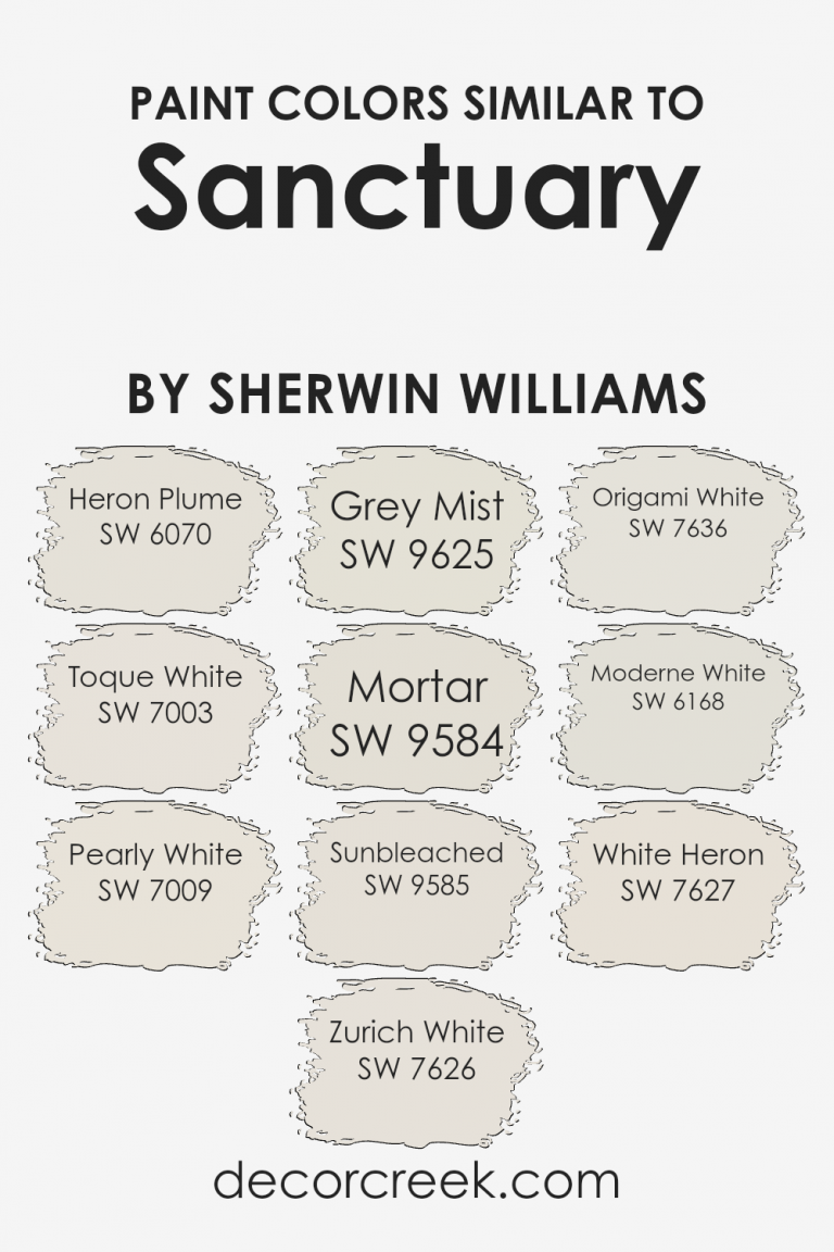 Sanctuary SW 9583 Paint Color by Sherwin Williams - DecorCreek