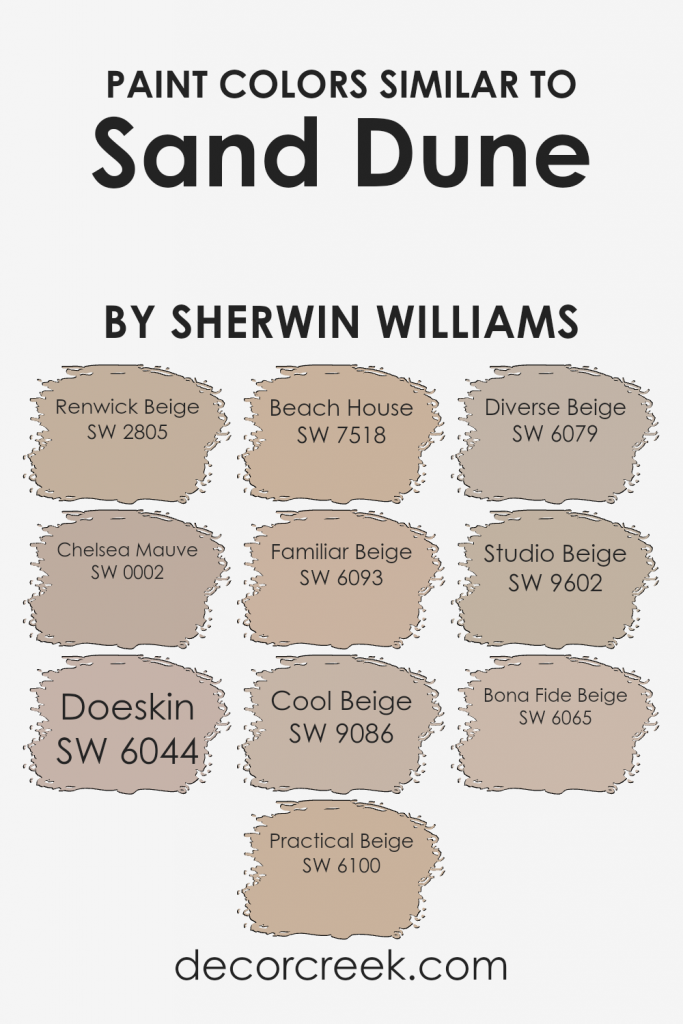 Sand Dune SW 6086 Paint Color by Sherwin Williams - DecorCreek