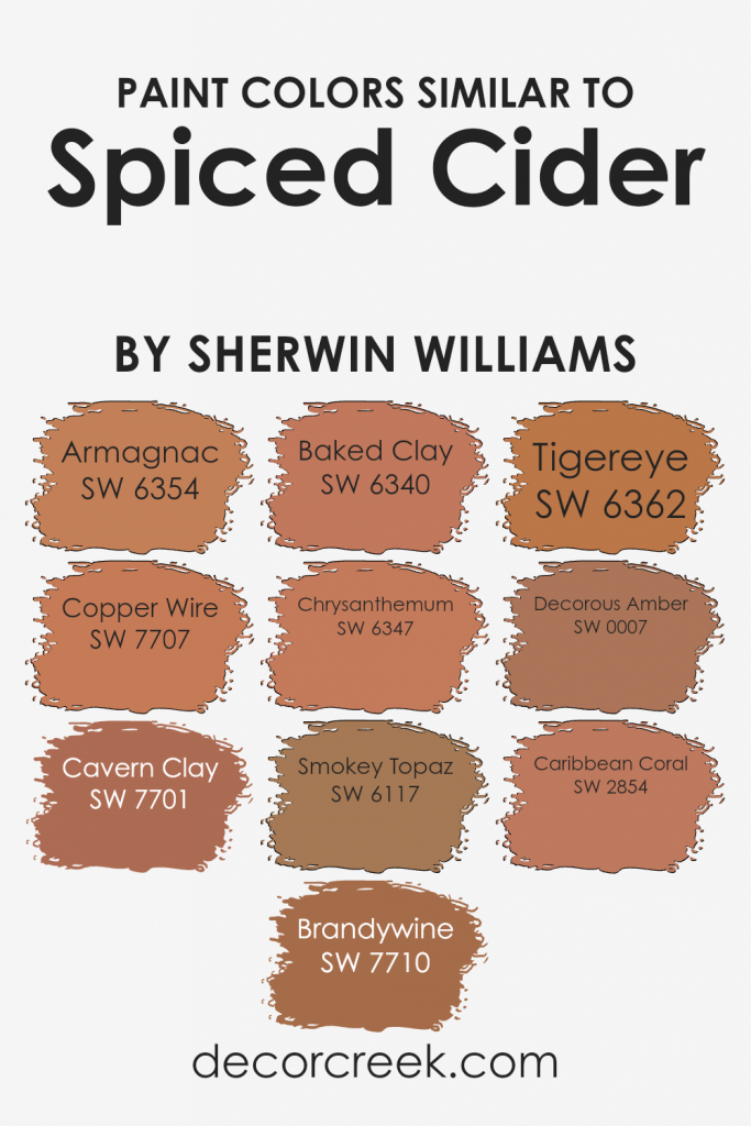 Spiced Cider SW 7702 Paint Color by Sherwin Williams - DecorCreek
