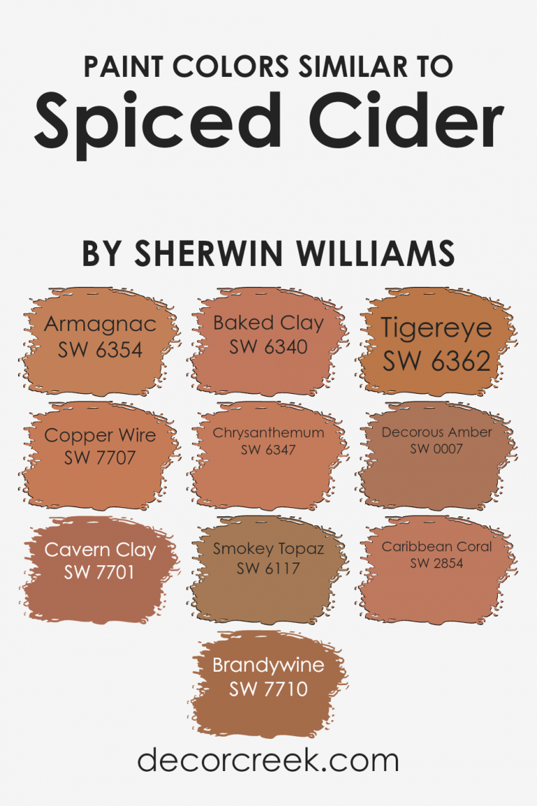 Spiced Cider SW 7702 Paint Color by Sherwin Williams - DecorCreek
