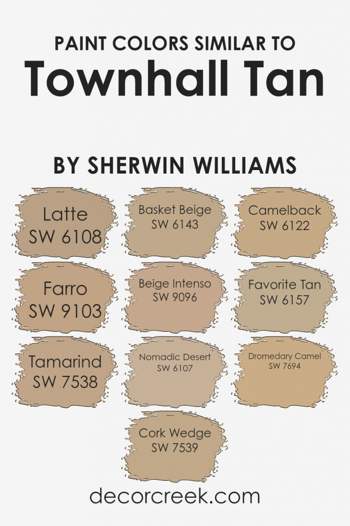Townhall Tan SW 7690 Paint Color by Sherwin Williams - DecorCreek
