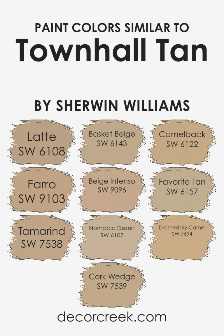 Townhall Tan SW 7690 Paint Color by Sherwin Williams - DecorCreek