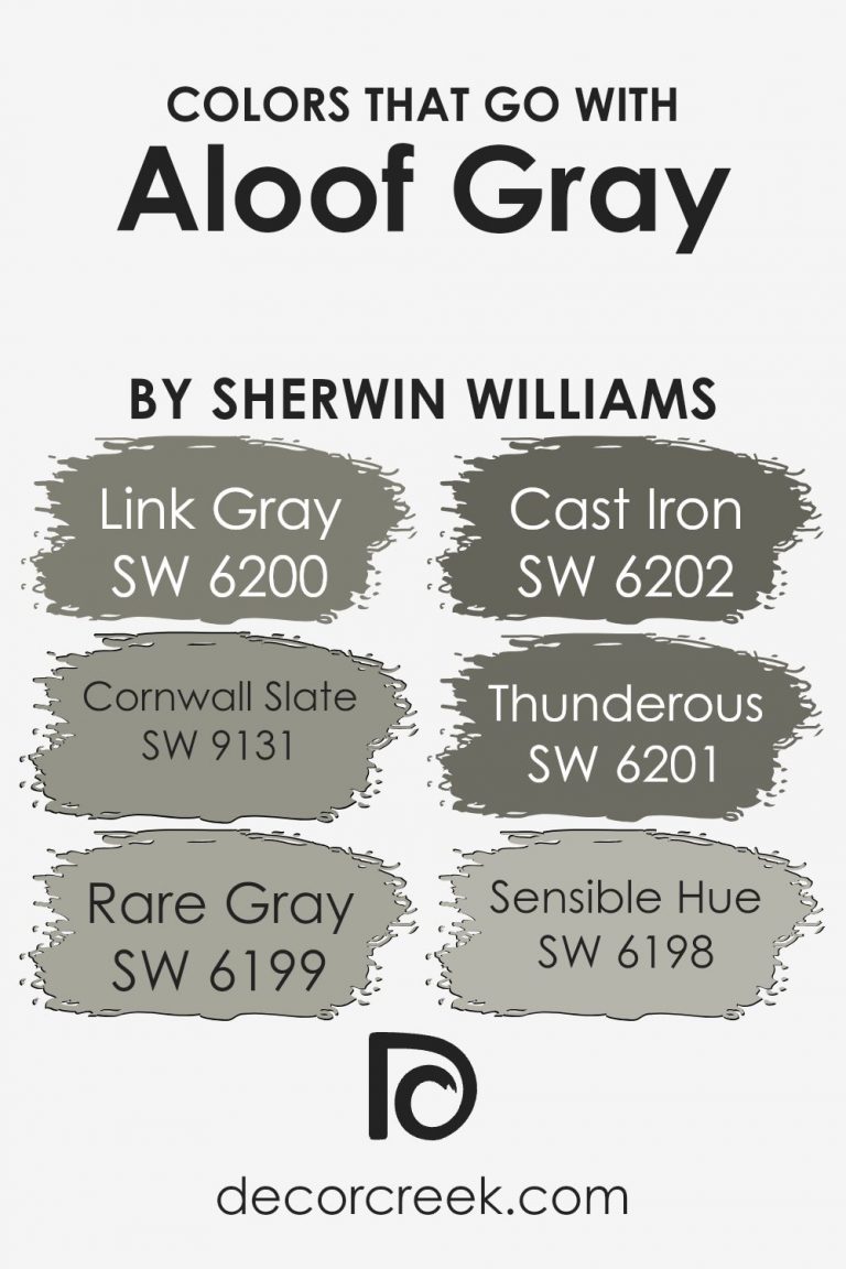 Aloof Gray SW 6197 Paint Color by Sherwin Williams - DecorCreek