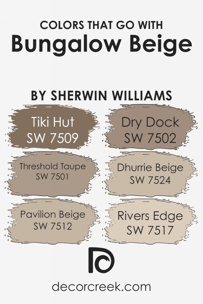 Bungalow Beige SW 7511 Paint Color by Sherwin Williams - DecorCreek