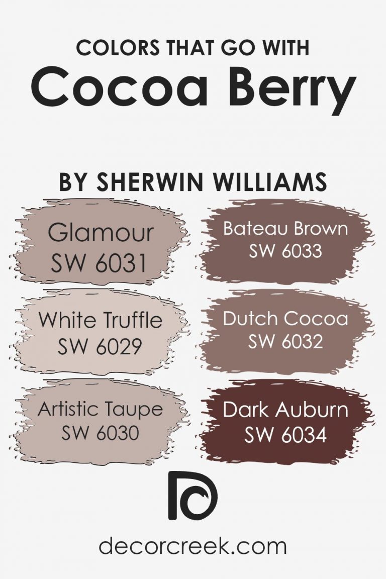Cocoa Berry SW 9078 Paint Color by Sherwin Williams - DecorCreek
