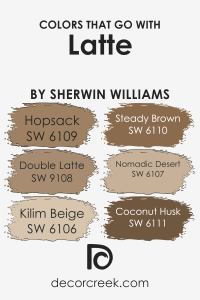 Latte SW 6108 Paint Color by Sherwin Williams - DecorCreek