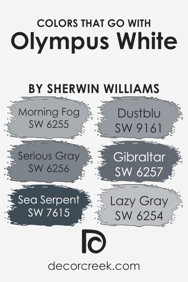 Olympus White SW 6253 Paint Color by Sherwin Williams - DecorCreek