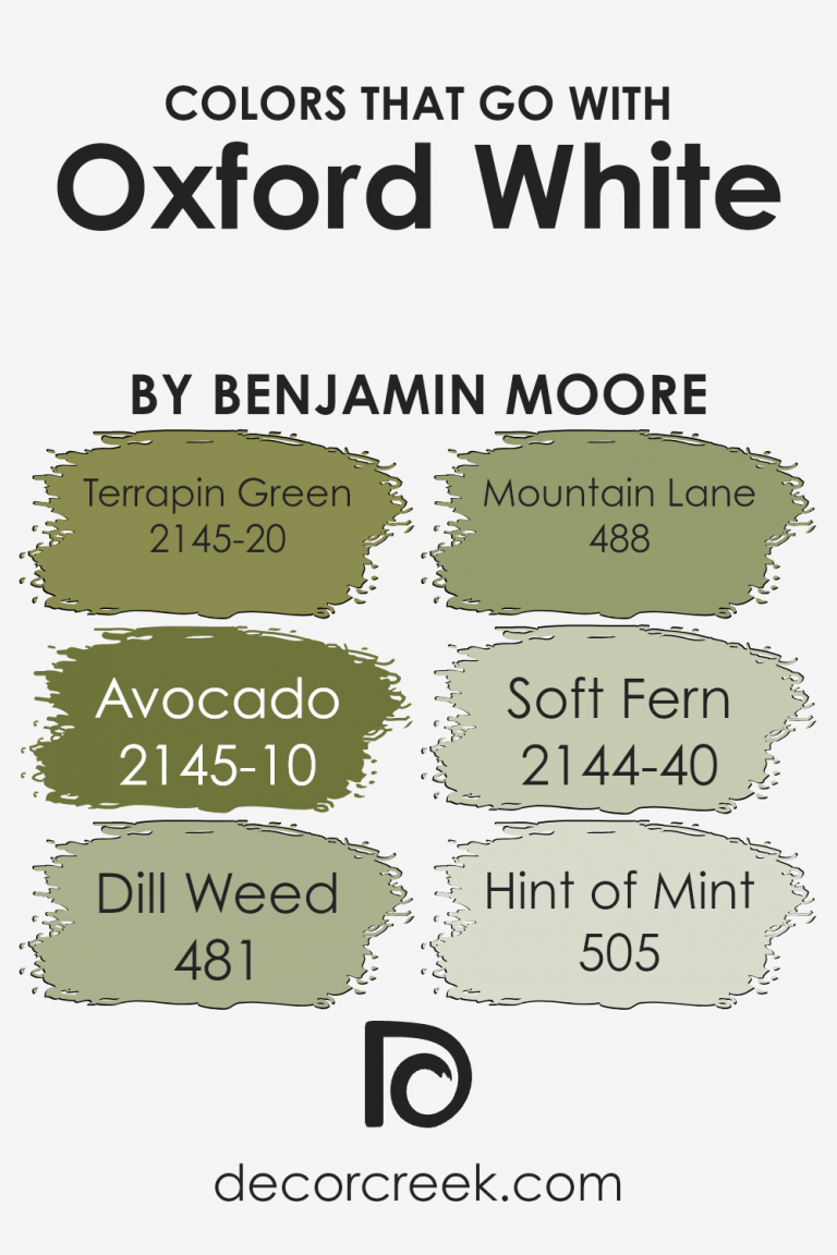 Oxford White 869 Paint Color by Benjamin Moore - DecorCreek