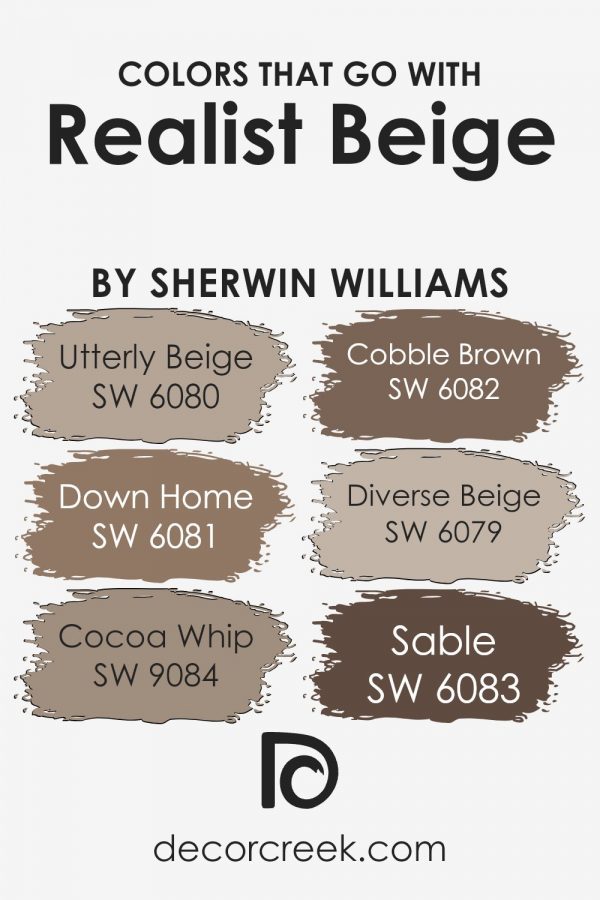 Realist Beige SW 6078 Paint Color by Sherwin Williams - DecorCreek