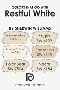 Restful White SW 7563 Paint Color by Sherwin Williams - DecorCreek