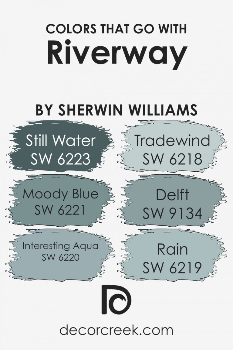 Riverway SW 6222 Paint Color by Sherwin Williams - DecorCreek