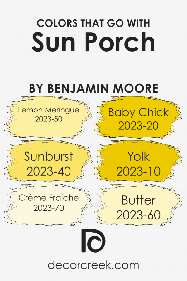 Sun Porch 2023-30 Paint Color by Benjamin Moore - DecorCreek