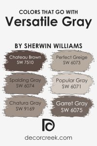 Versatile Gray SW 6072 Paint Color by Sherwin Williams - DecorCreek