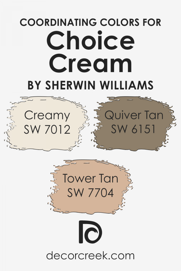 Choice Cream SW 6357 Paint Color by Sherwin Williams - DecorCreek