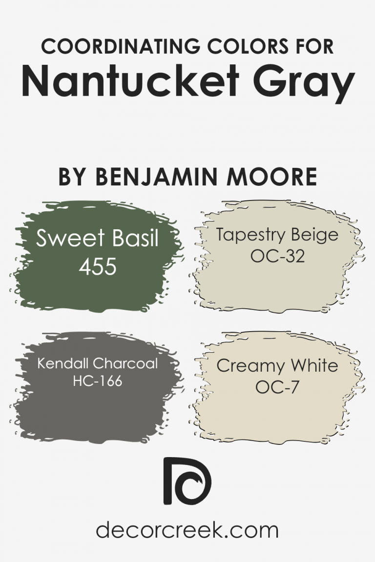 Nantucket Gray HC-111 Paint Color by Benjamin Moore - DecorCreek